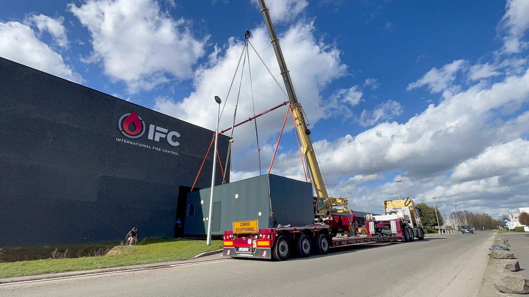 La plus grande cellule technique | IFC - International Fire Control